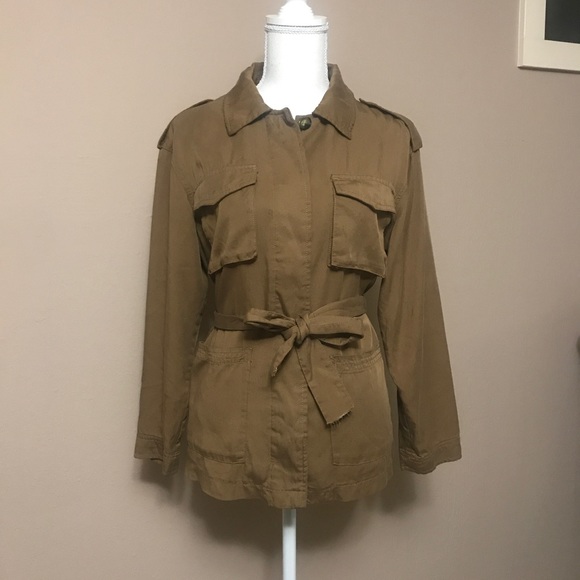 H&M | Jackets & Coats | Hm Brown Utility Jacket | Poshmark